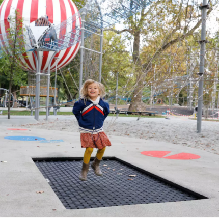 Eurotramp Rectangular In-ground Trampoline | Trampolines for Play Areas ...