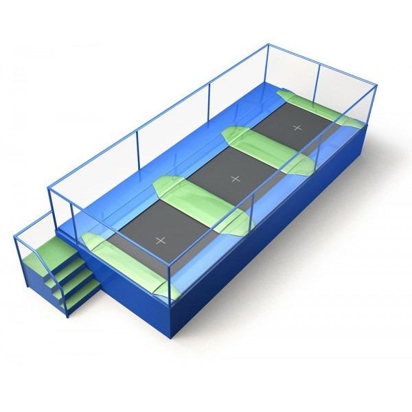 Multifield Commercial Trampoline | Trampolines for family attractions ...