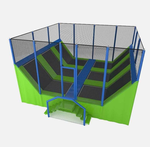 Trampolines for Schools, Events & Attractions | Playgrade Trampolines