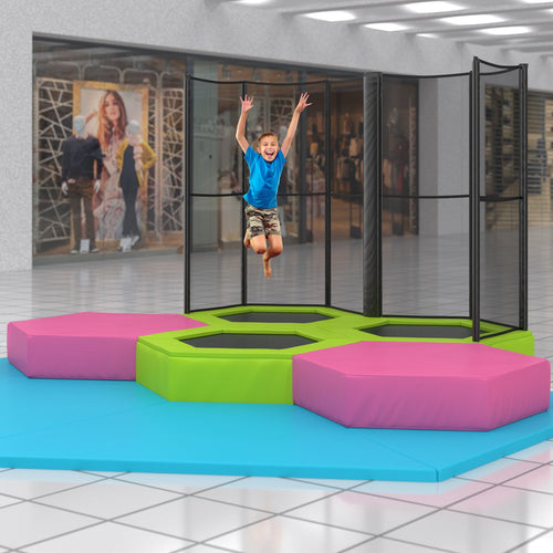 Trampolines for Schools, Events & Attractions | Playgrade Trampolines